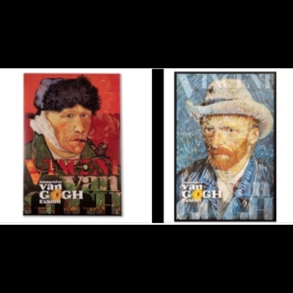 Wall Decor | 2 Vincent Vangogh Immersive Exhibit Posters | Poshmark